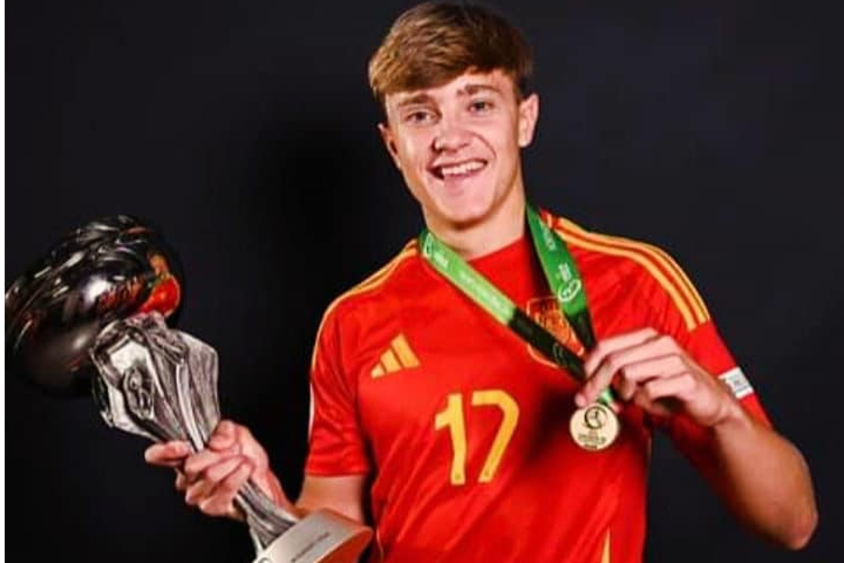 Jesús Rodríguez, campeón de Europa sub-19 con España